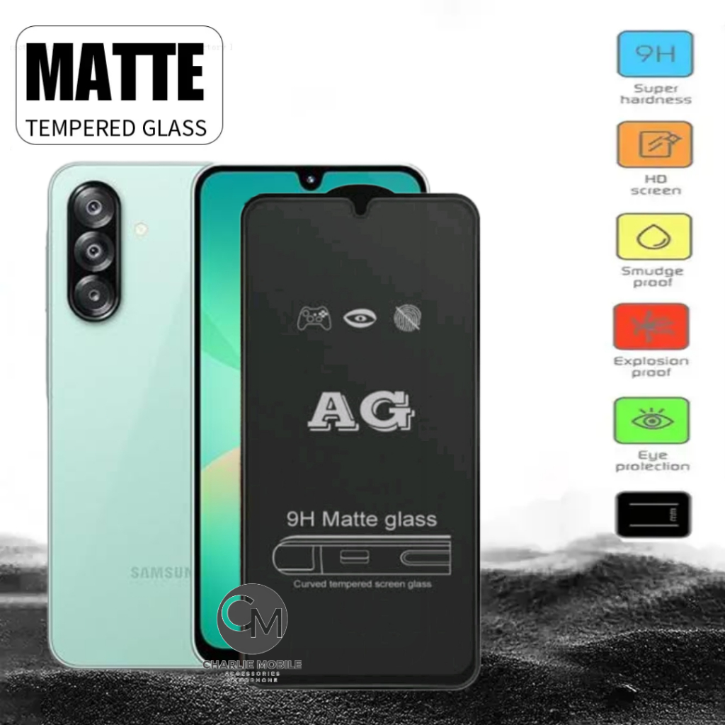 Samsung A26 5G anti-oil matte Tempered glass | Shopee Malaysia