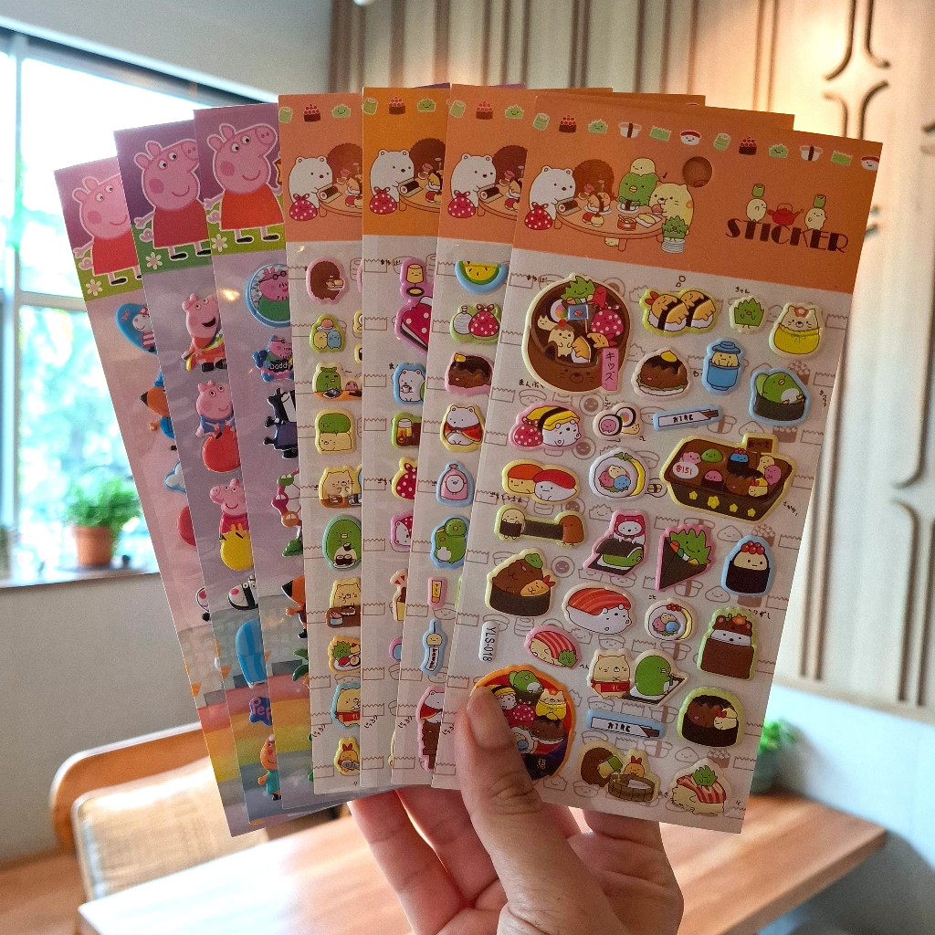 Embossed Stickers, Children's Stickers, Sumikko Gurashi Cartoon ...