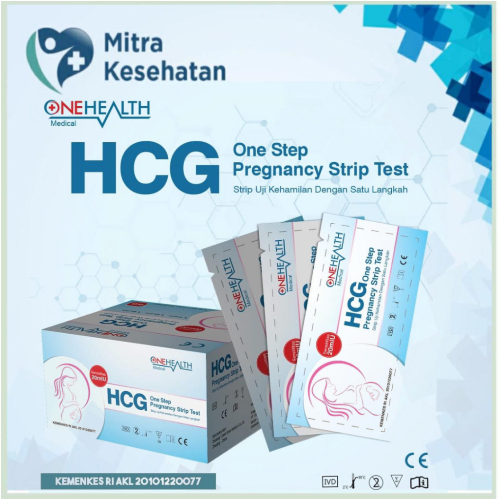 Onehealth Pregnancy Test Per Box contains 50 Pcs / HCG Pregnancy Test ...
