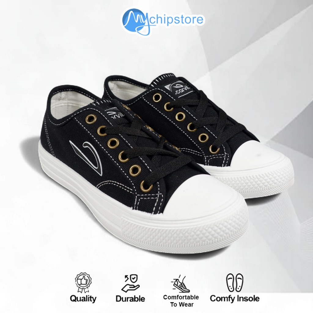 Original CARVIL ORIGIN LOW-CT Strap School Shoes 100% ORIGINAL | Shopee ...