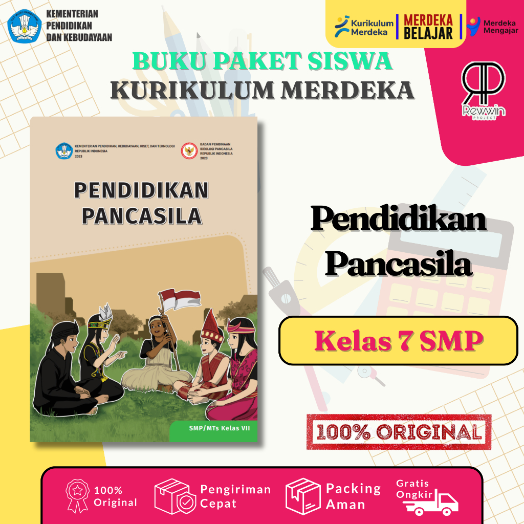 PANCASILA EDUCATION Book - PPKN - Class 7 SMP/MTS Independent ...