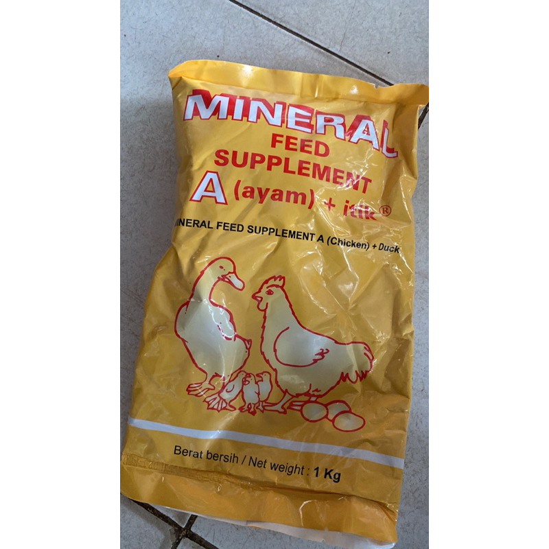 Mineral Feed Supplement A (Chicken) + Ducks (Mineral for Laying Hens ...
