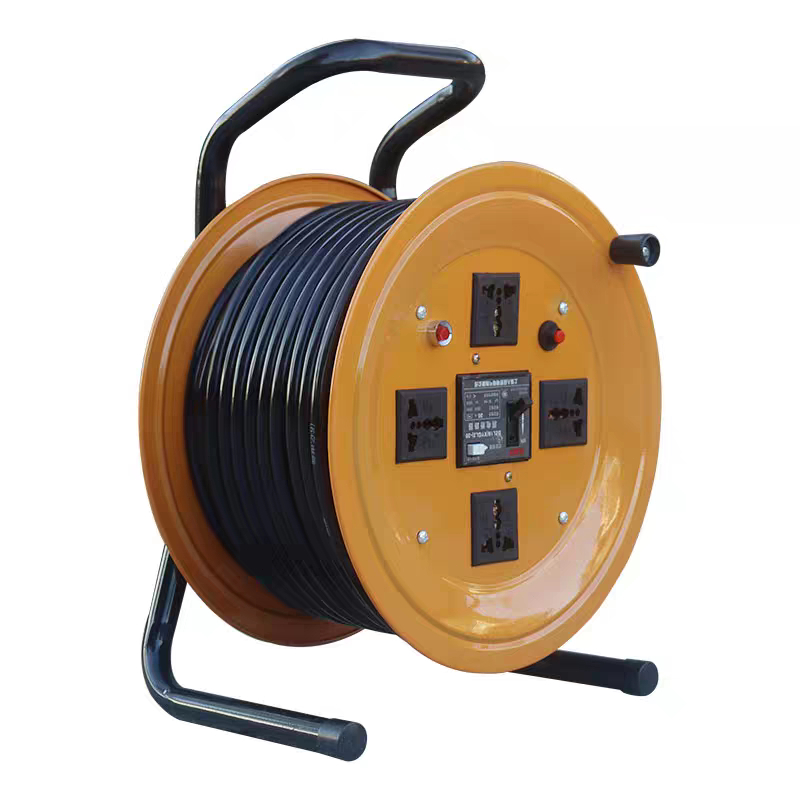 Cable Roll Switch Cable 15M Meter 4 Socket Roll Cable Electrical Plug ...