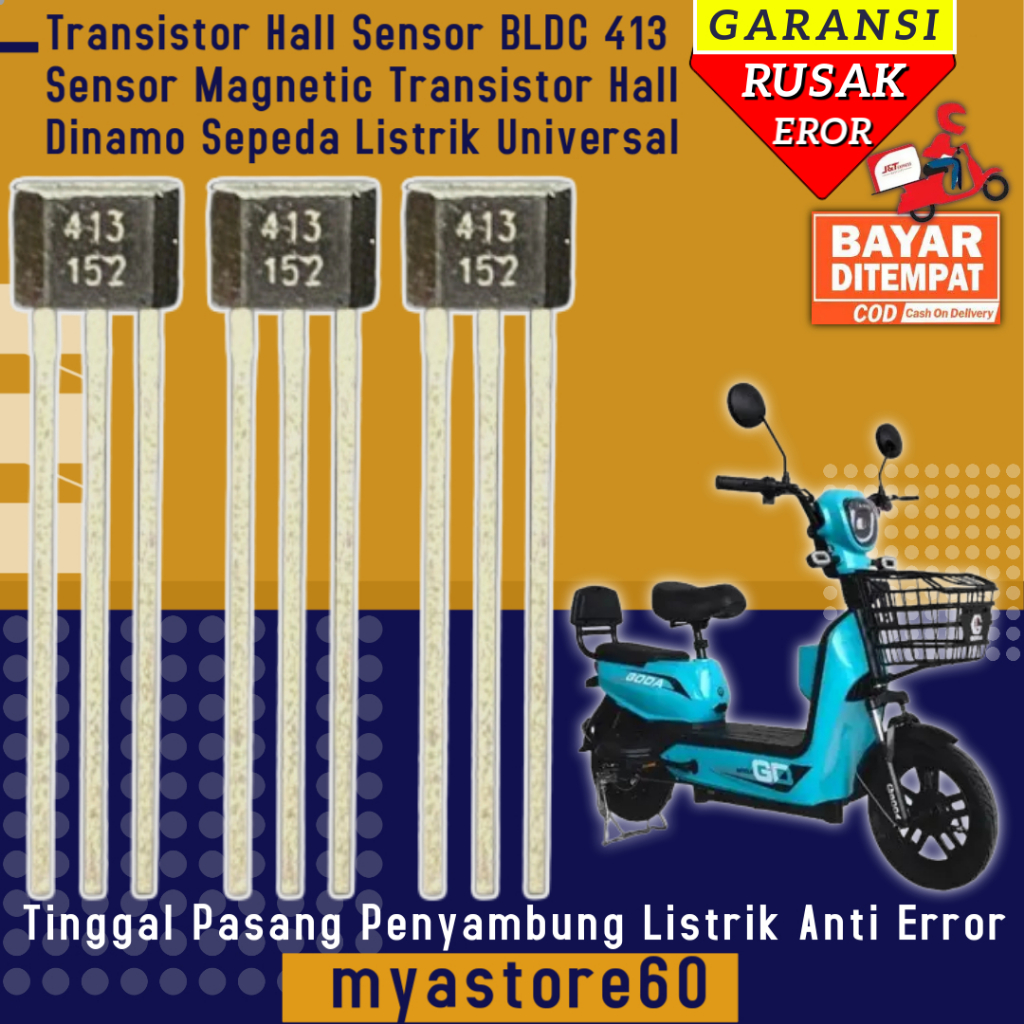 Transistor Hall Sensor BLDC 413 Magnetic Sensor Transistor Hall Sensor ...