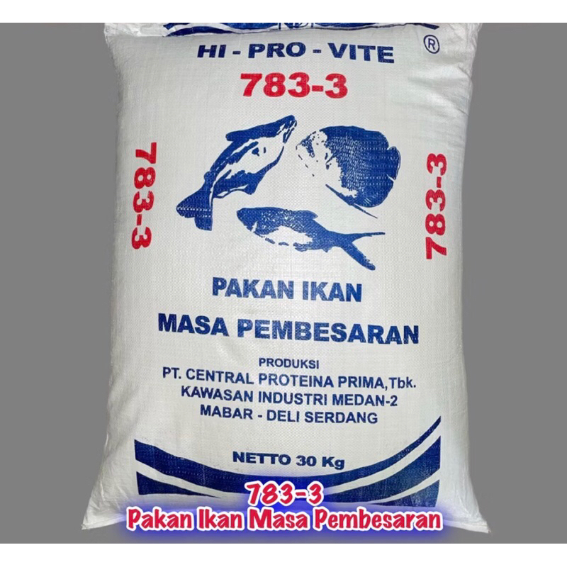 Hi pro vite 783-3 fish pellets 3mm gourami catfish pellets 30kg ...