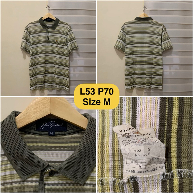 Original Jack Spicklaus Salur Poloshirt | Shopee Malaysia