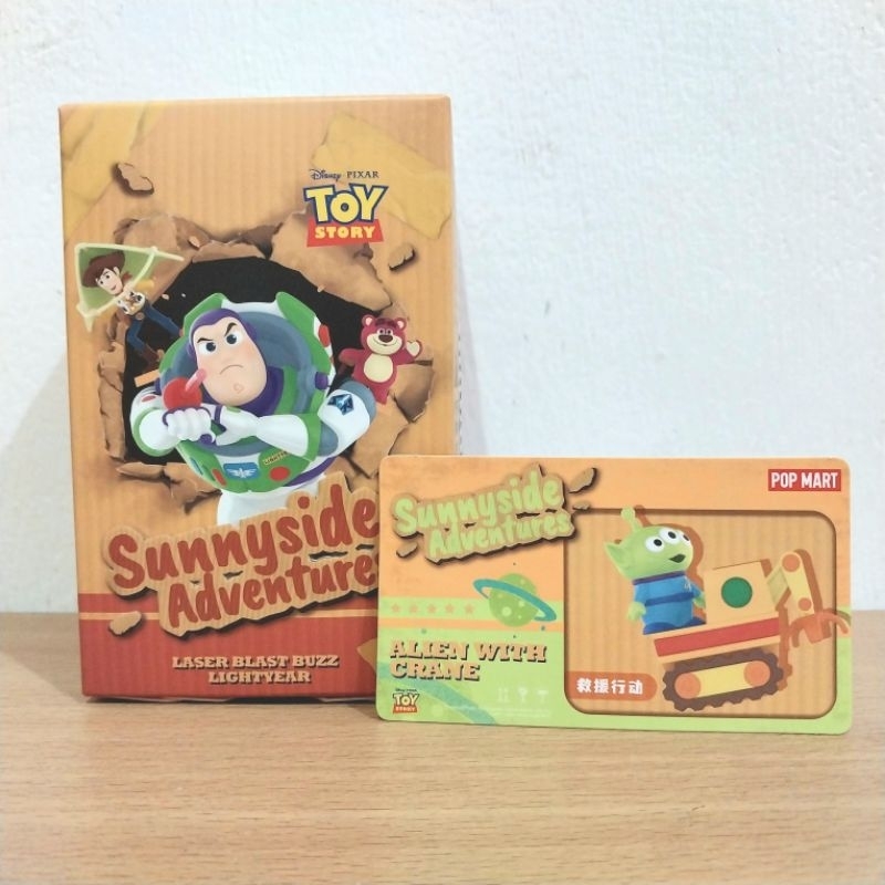 Popmart Toy Story Sunnyside Adventures - Alien With Crane Disney ...