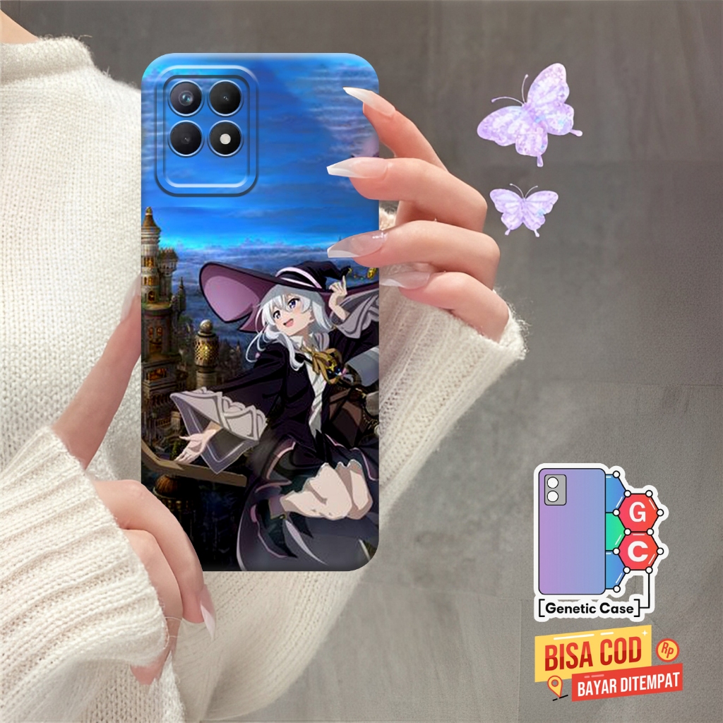 HP Casing ANIME Majo no tabitabi For Realme 8i Softcase Ready For all ...