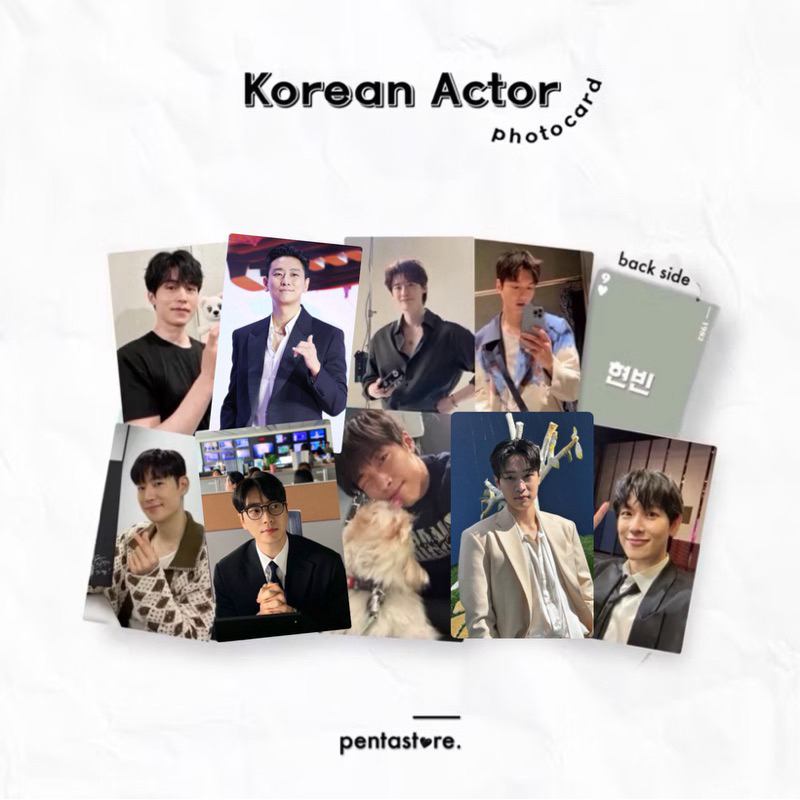 Actor Photocard 1 Ju Jihoon Kang YouSeok Lee Junhyuk Kim Im Siwan Uhm ...
