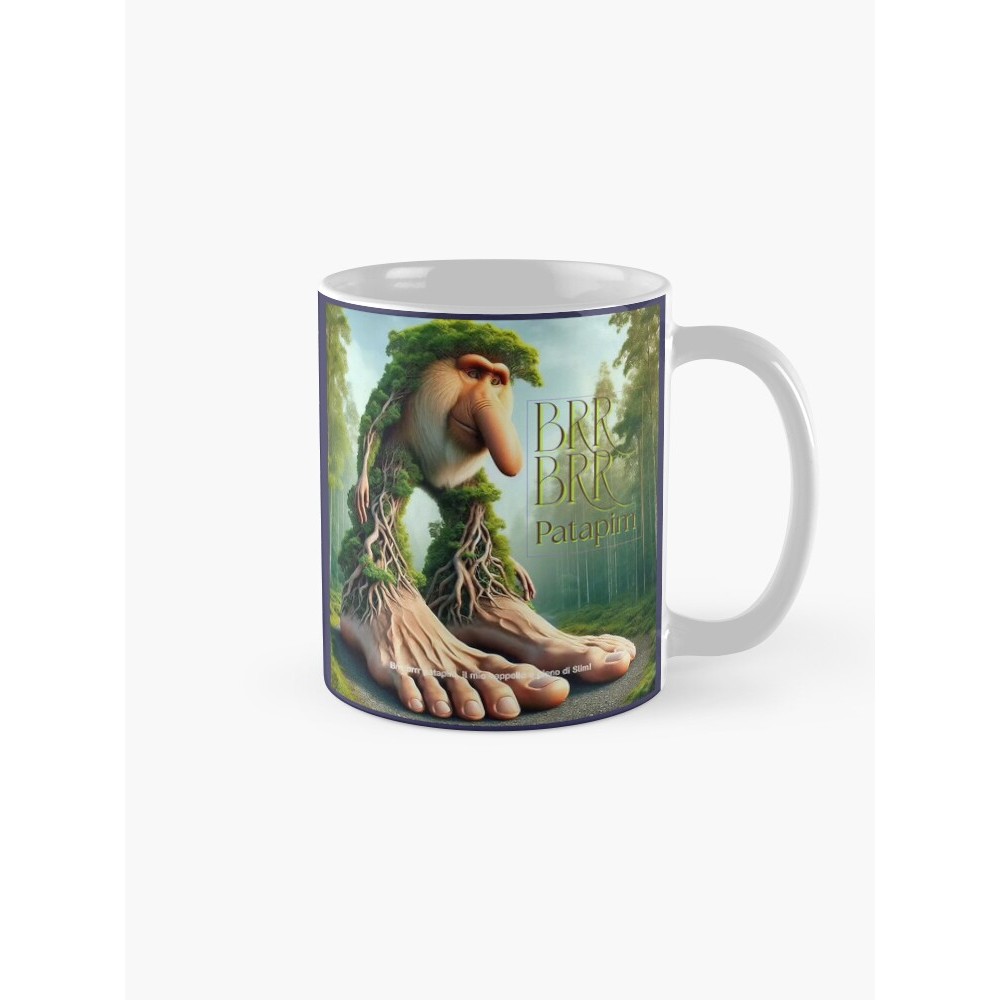 Brr Brr Patapim - Italian Brainrot Coffee Mug | Shopee Malaysia