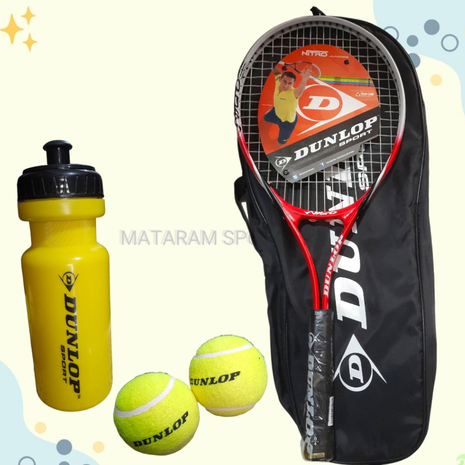 Original Dunlop Nitro 25 Junior Court Tennis Racket | Shopee Malaysia