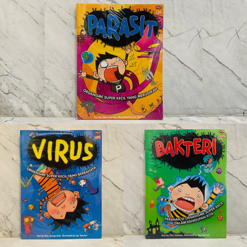 Smart Comic Dangerous Super Small Organism Virus / Losse Super Small ...