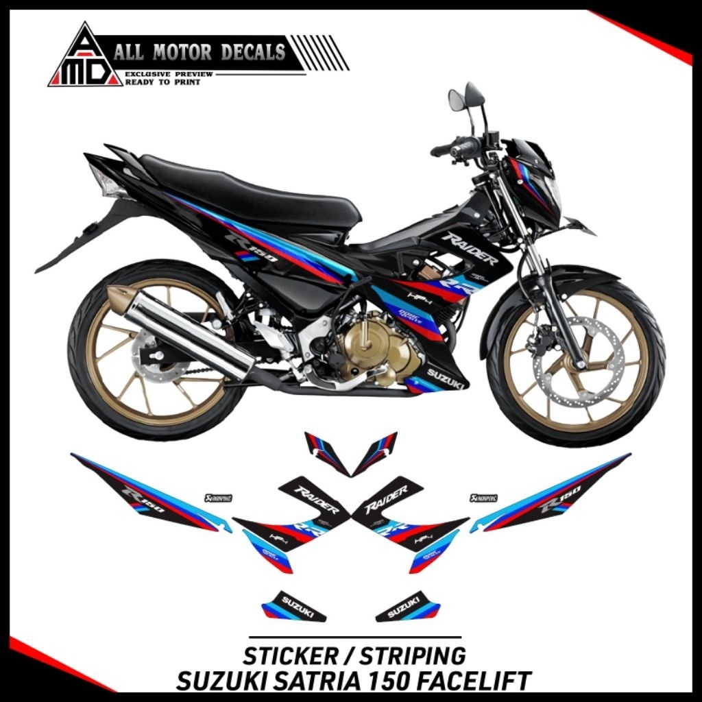 SUZUKI Striping Satria F 150 FaceliftSUZUKI Satria Fu 150 Carburetor ...