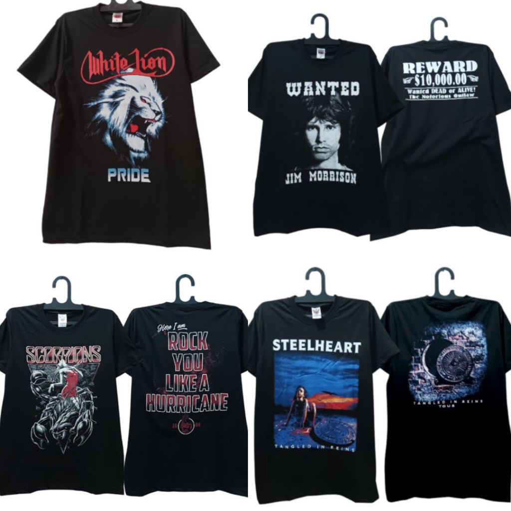 LEGEND MUSIC T-SHIRT | THE DOORS | DEF LEPPARD | ENGLISH BAD | FIRE ...