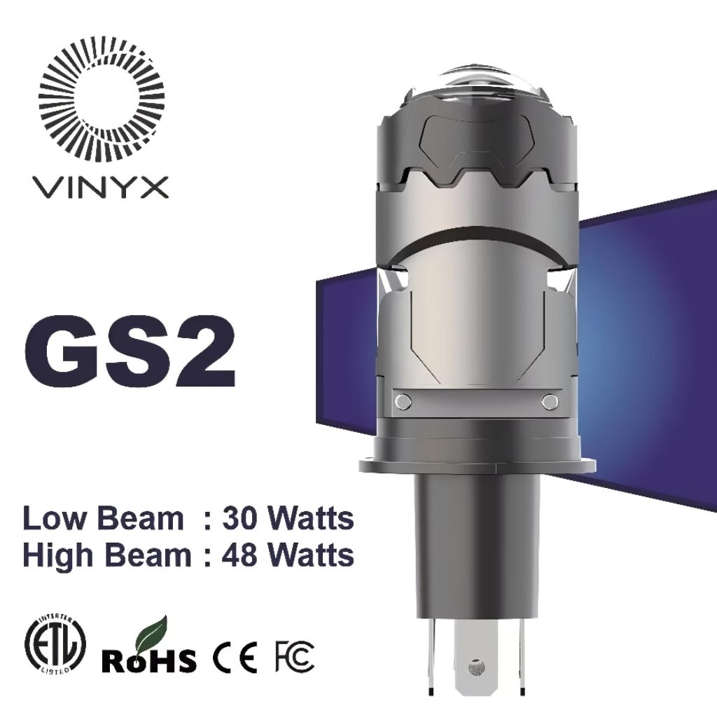 Mini biled lamp Gs-h4 GS2-h4 vinyx 48 watt vinyx Gs-h4 Projie h4 Mini Projector Lens Car ...