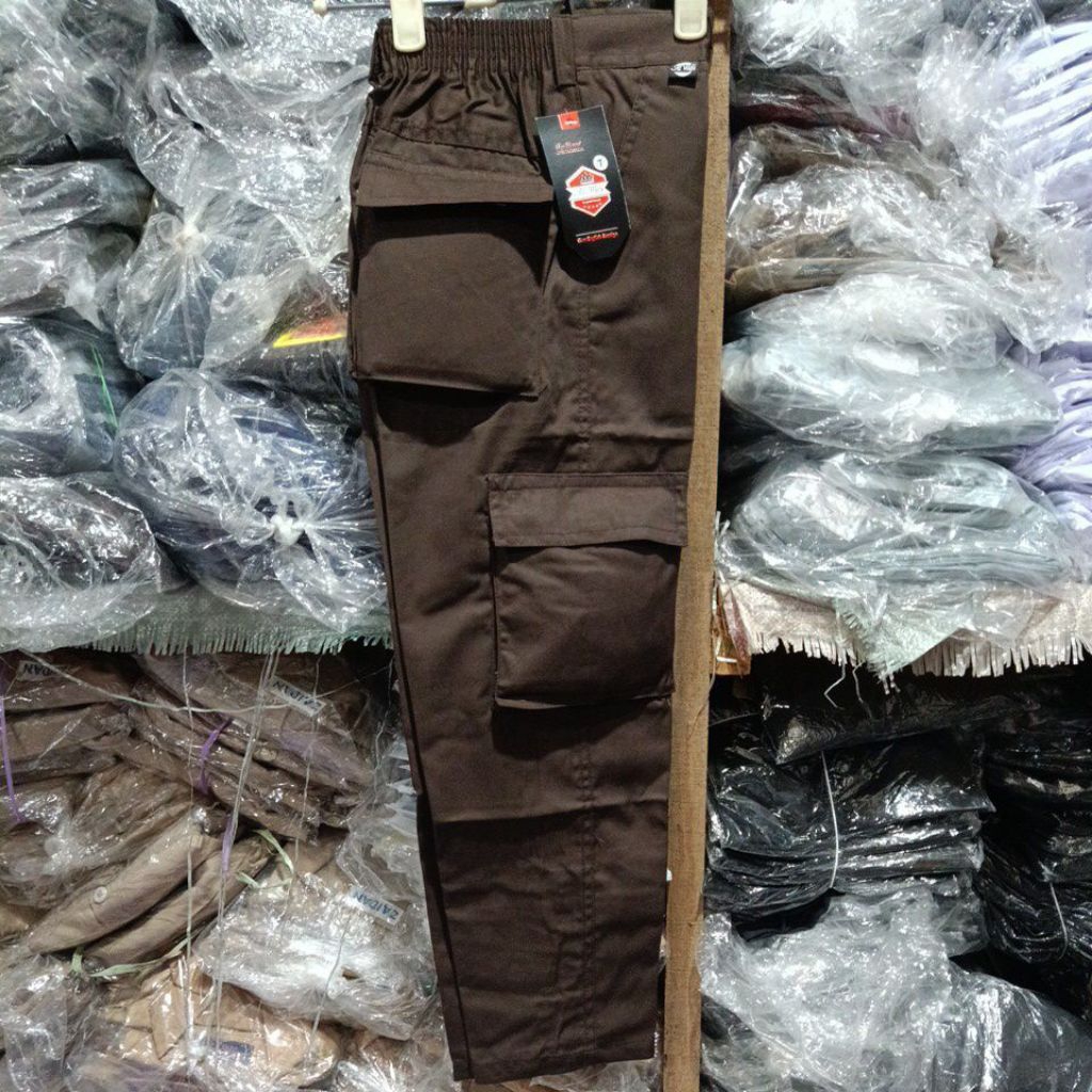 (AL-WAFA DRILL)PDL AL-WAFA SCOUT TROUSERS/PDL SCOUT TROUSERS SD SMP HIGH SCHOOL RUBBER WAIST/AL ...