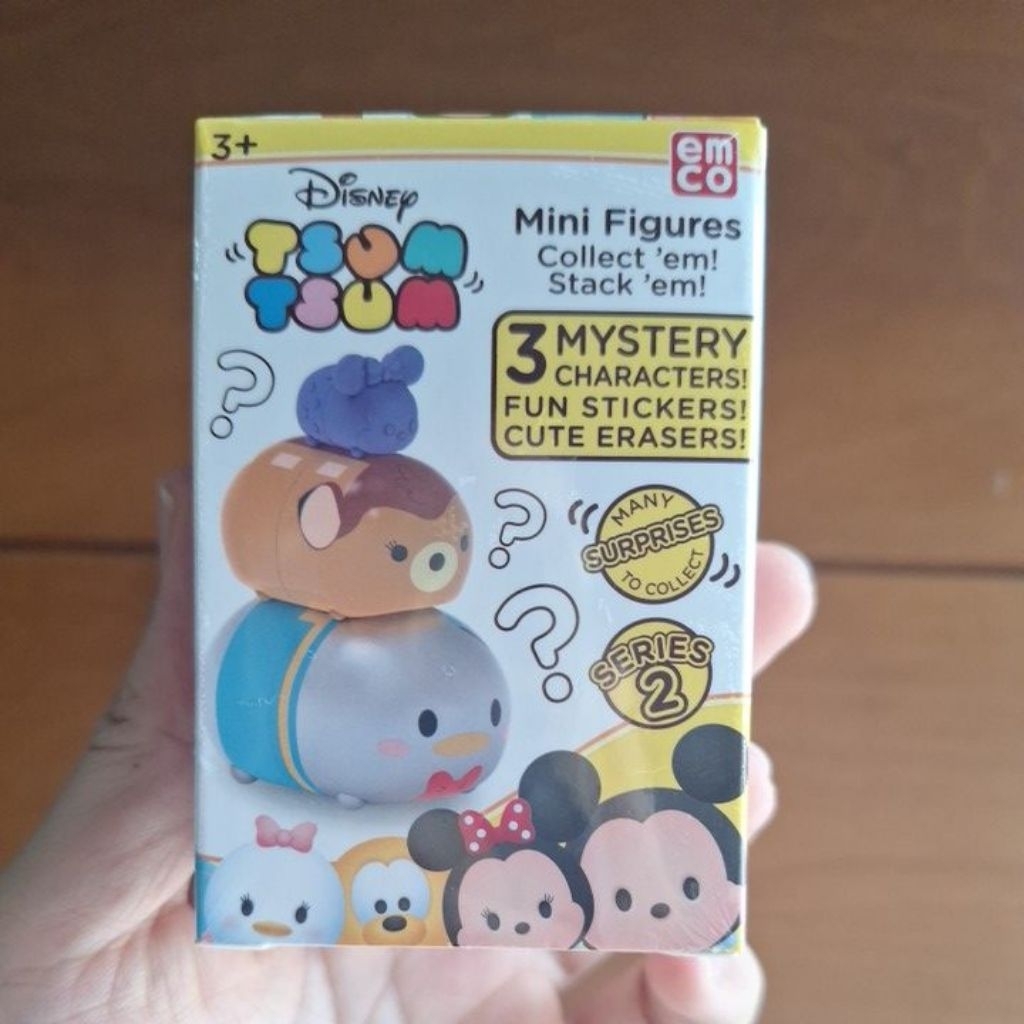 Original Disney Tsum Tsum Mini Figures Stackable Emco Toy | Shopee Malaysia