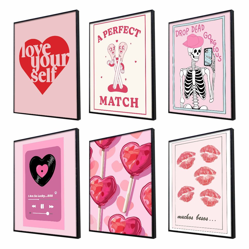 [Catalog 34 ] Aesthetic Wall Poster | Frameblock Size A3 30x40 cm ...
