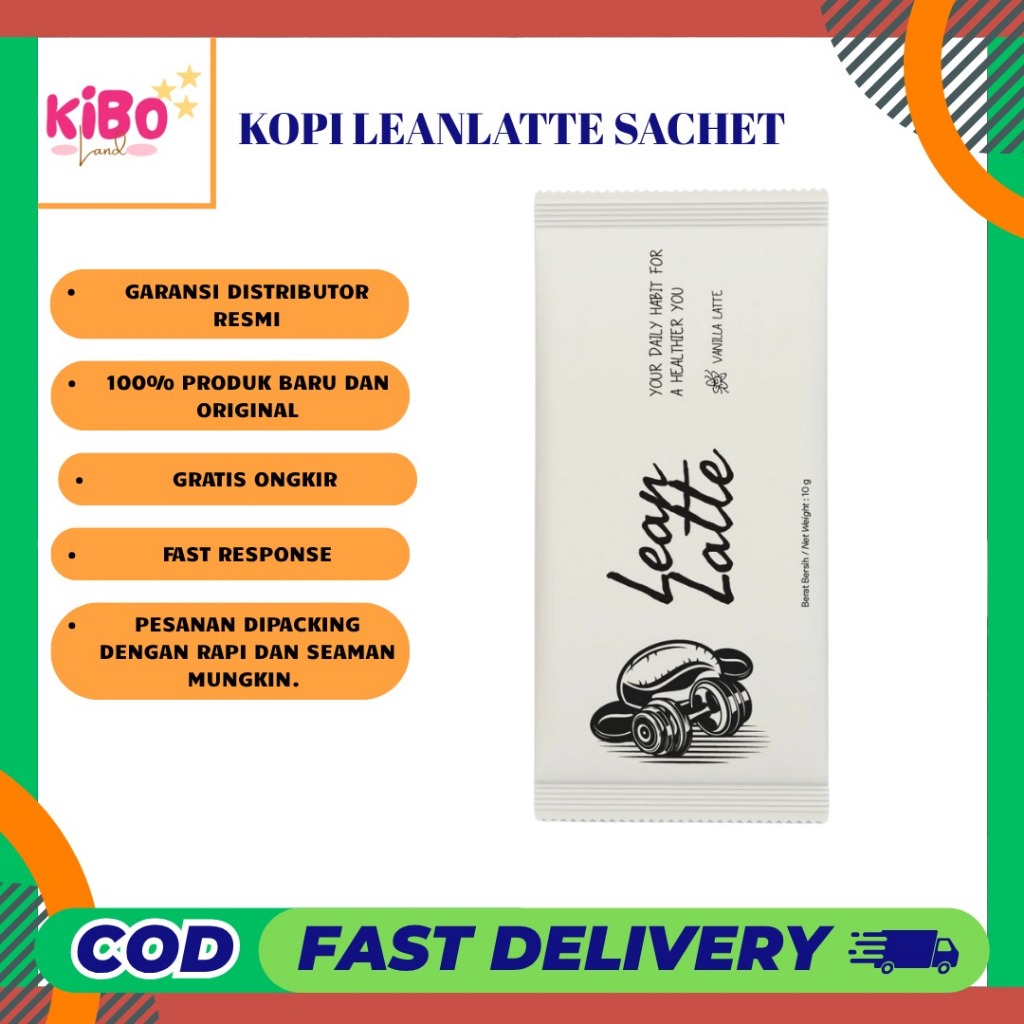 Kopi LeanLatte Low Fat 1 Sachet 10gr/PCS Your Daily Habit For A ...