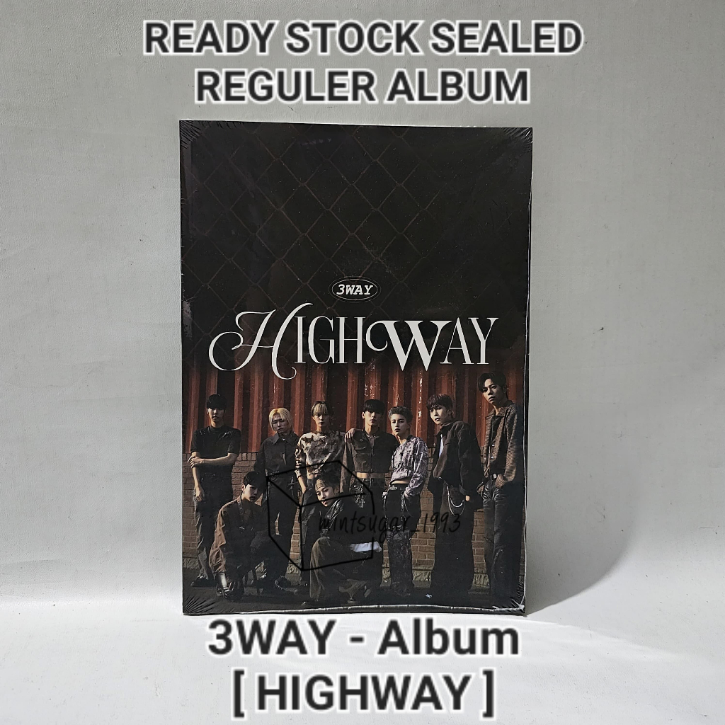 3WAY - ALBUM 'HIGHWAY' (SEED 3 WAY KPOP MUSIC WWW) | Shopee Malaysia