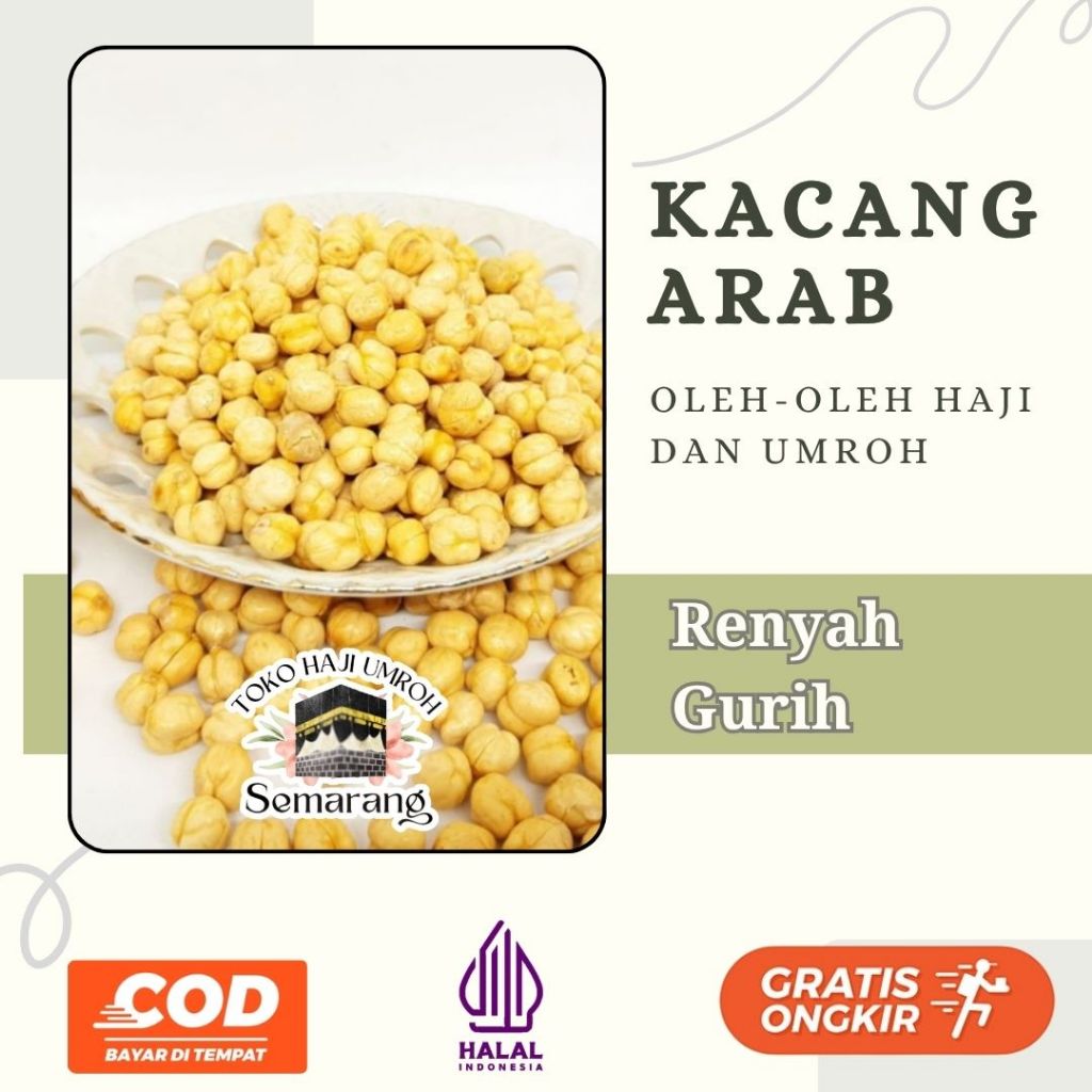 Non-Skin Arabian Nuts Pouch Packaging 250 Gr Original 100% Food for ...
