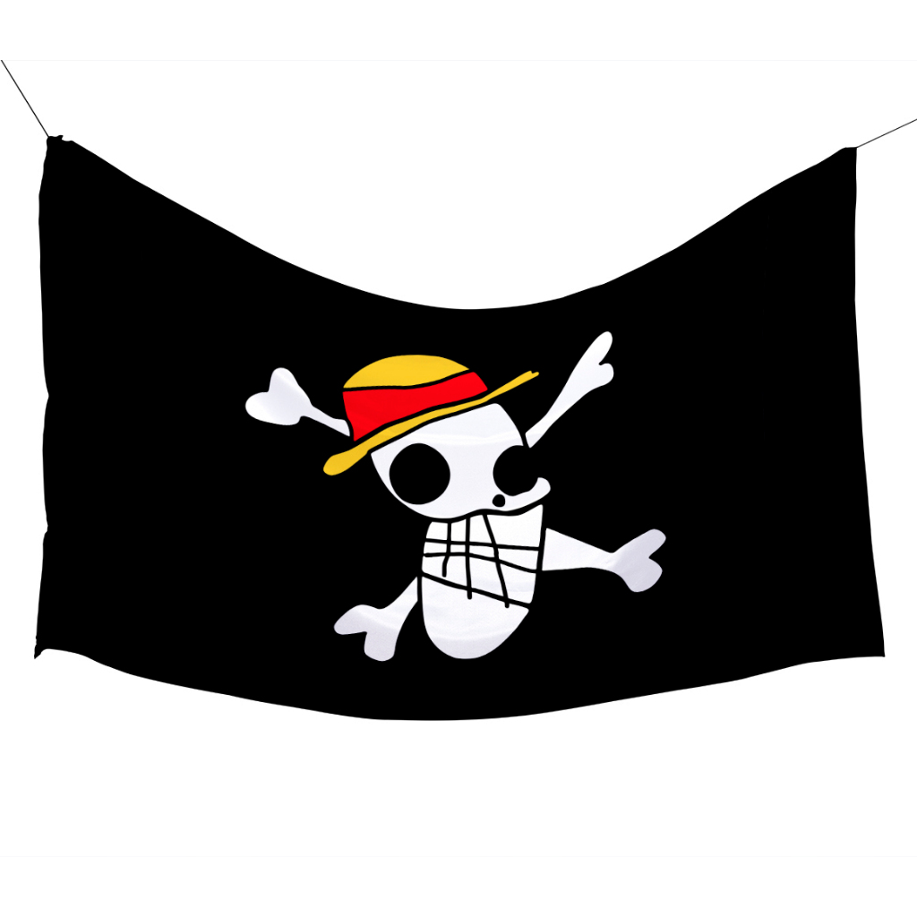 One Piece Luffy Logo Flag | Shopee Malaysia