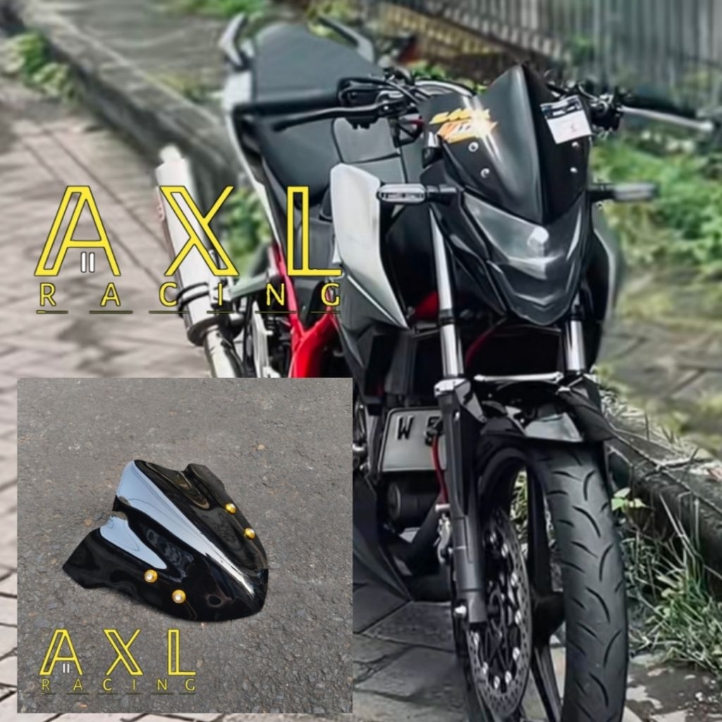 Visor Honda Cb150r New V2 V3 Windshield Honda Cb150r Old New V1 V2 V3 ...