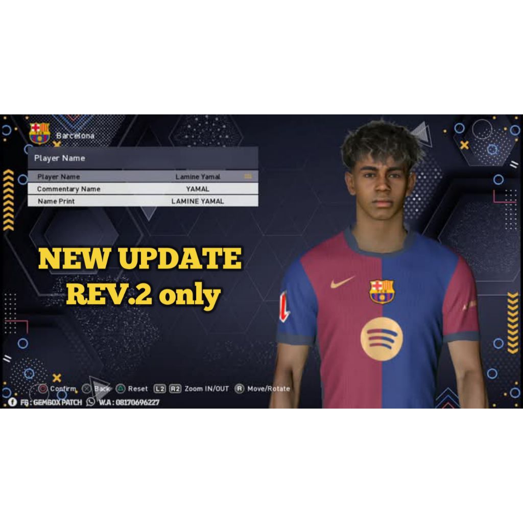 PES 2025 Gembox patch winter 2025 Revision.2 Only | Shopee Malaysia