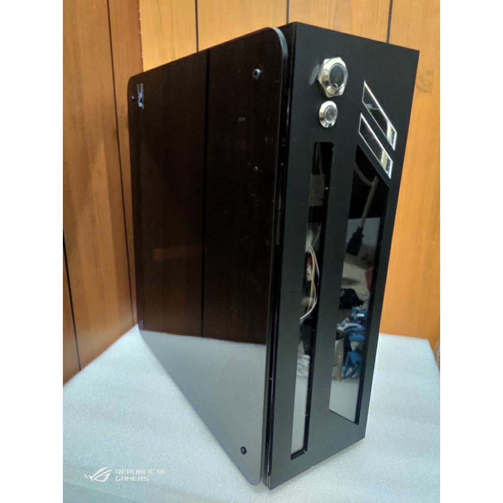 Full acrylic pc Casing, custom side panel, front panel, etc | Shopee ...