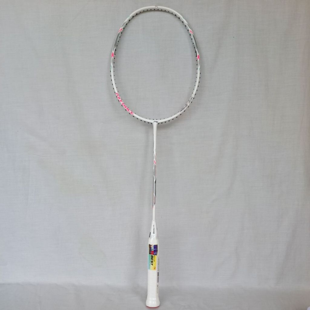 Original Li-Ning AXFORCE CANNON white badminton racket | Shopee Malaysia