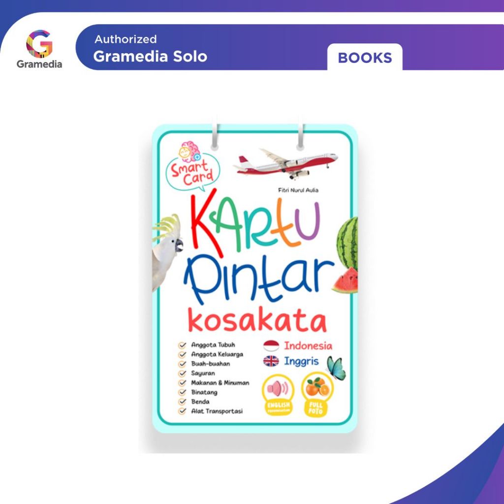 Gramedia -Smart Big Book Reading Writing Counting Coloring Authors ...