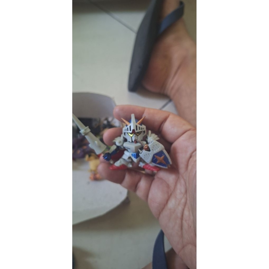 GASHAPON BANDAI CASHAPON GUNDAM SENSHI FORTE KNIGHT GUNDAM | Shopee ...