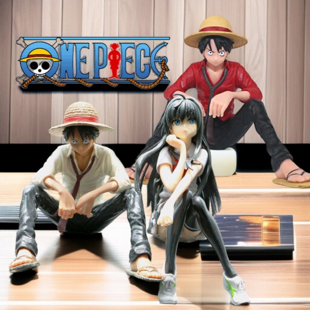 ACTION FIGURE LUFFY ONE PIECE POSKET YUKINOSHITA YUKINO SORA SAT Luffy ...