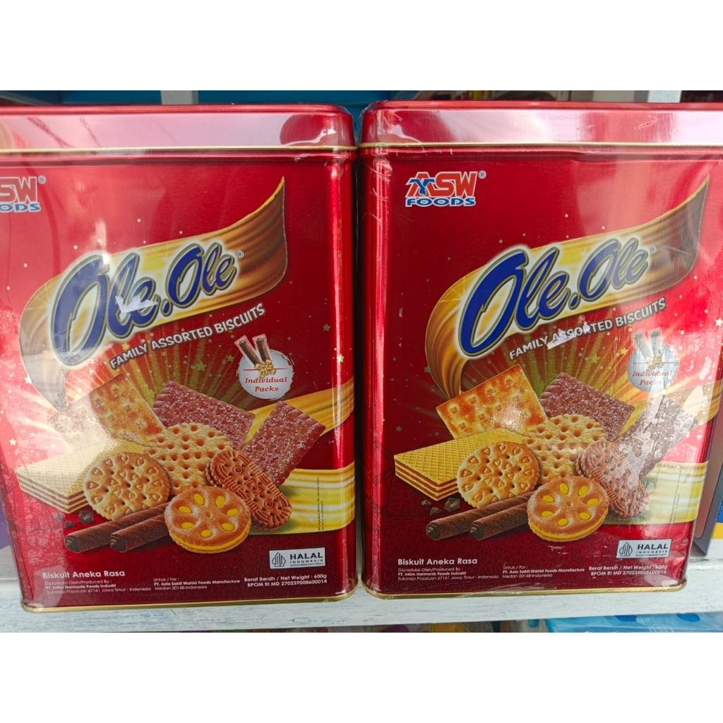 ASW FOODS OLE OLE FAMILY ASSORTED BISCUITS 600GR | Shopee Malaysia