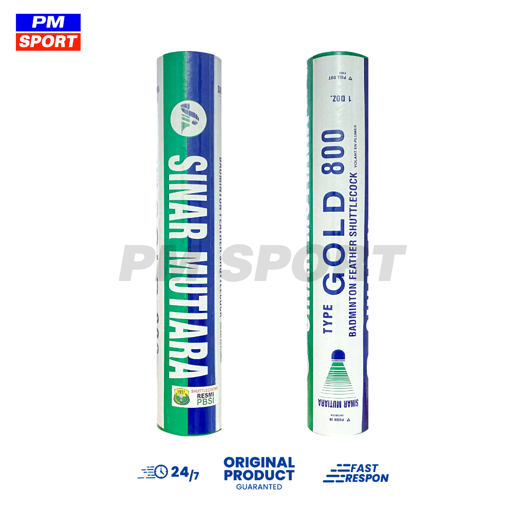 SHUTTLECOCK KOK BADMINTON / BADMINTON KOK SINAR MUTIARA GOLD 800 ...