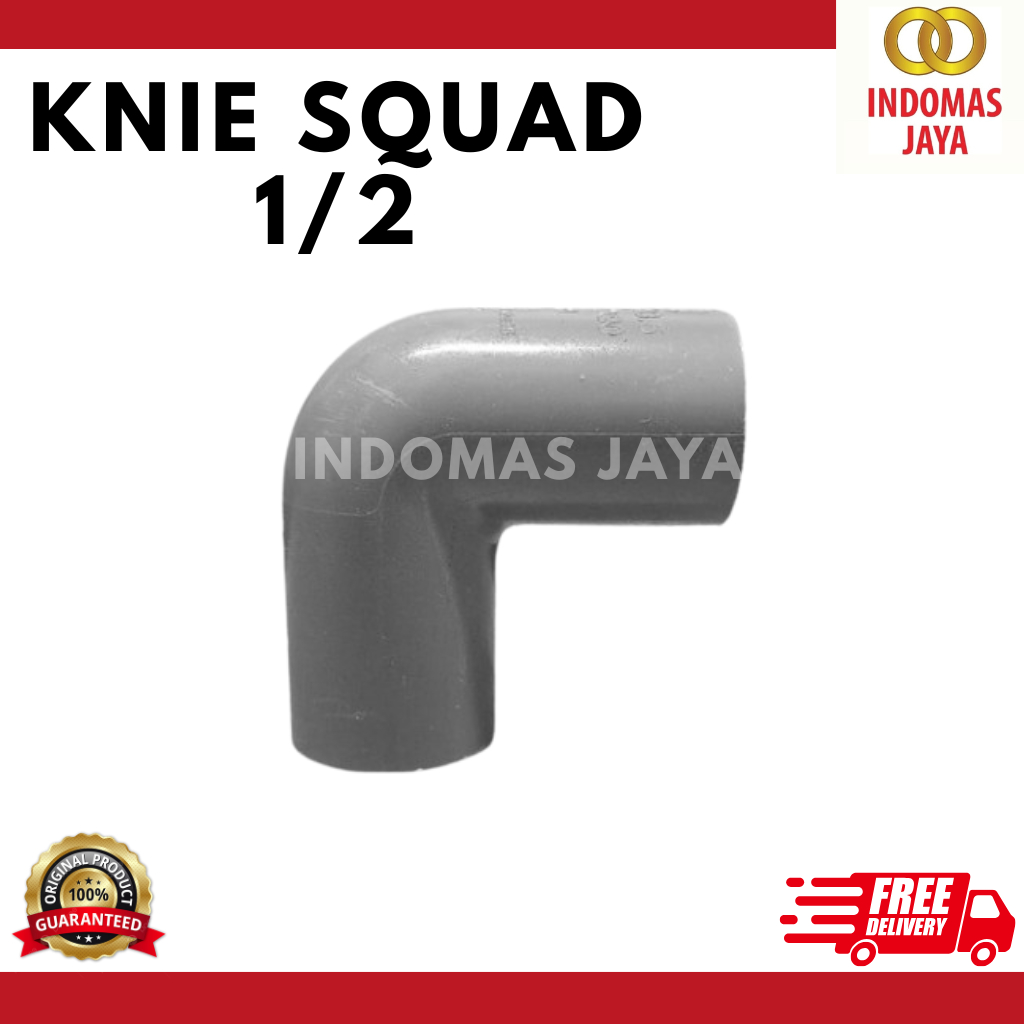 Knie Pvc Pipe 1/2 Inch Squad Connection Fitting Elbow Keni Knee L | Shopee Malaysia