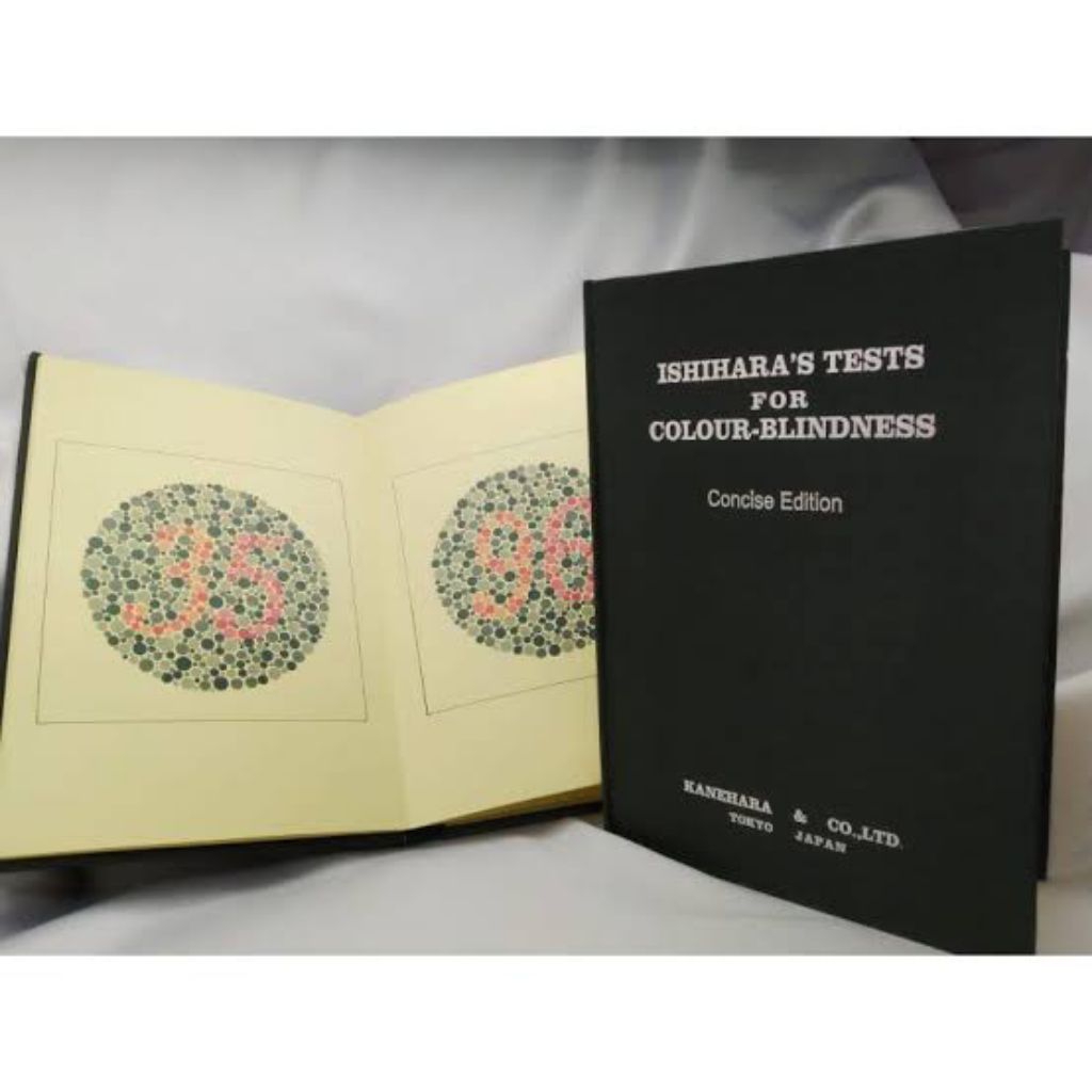 Ishihara Book Color Blind Book/ Ishihara Plate/ | Shopee Malaysia