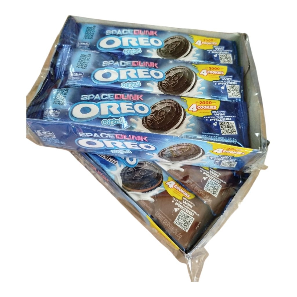 Oreo chocolate sandwich biscuits contains 12 pcs | Shopee Malaysia