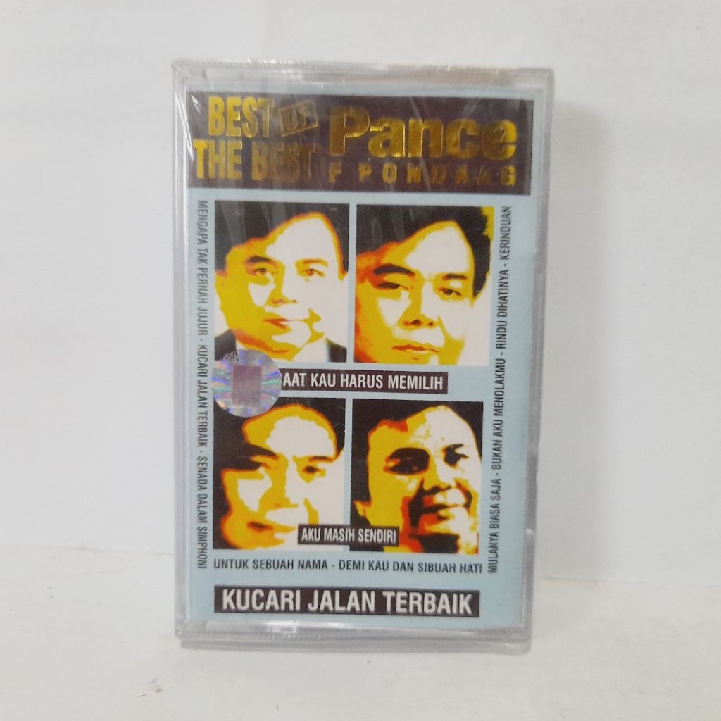 Pance F Pondaag Cassette - The Best Of Pance F Pondaag (Seal) | Shopee ...