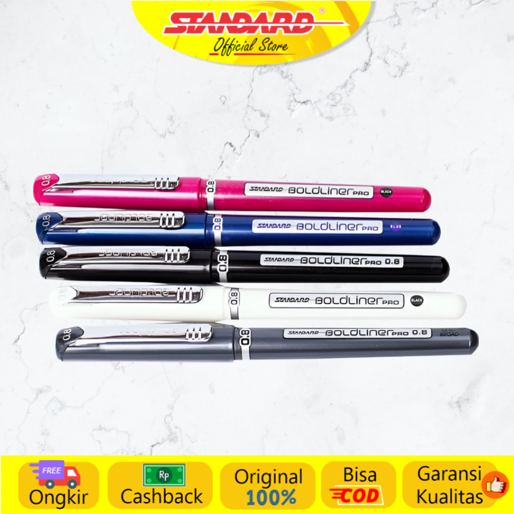 Standard - Solid Boldliner Pen 0.8 / Unit (Pen, Pen, Ballpoint ...