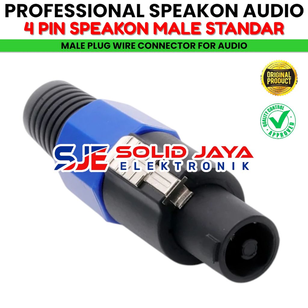 Original STANDARD JACK SPIKON JAK JEK JECK JAG PLUG SPEAKON SPEACON ...