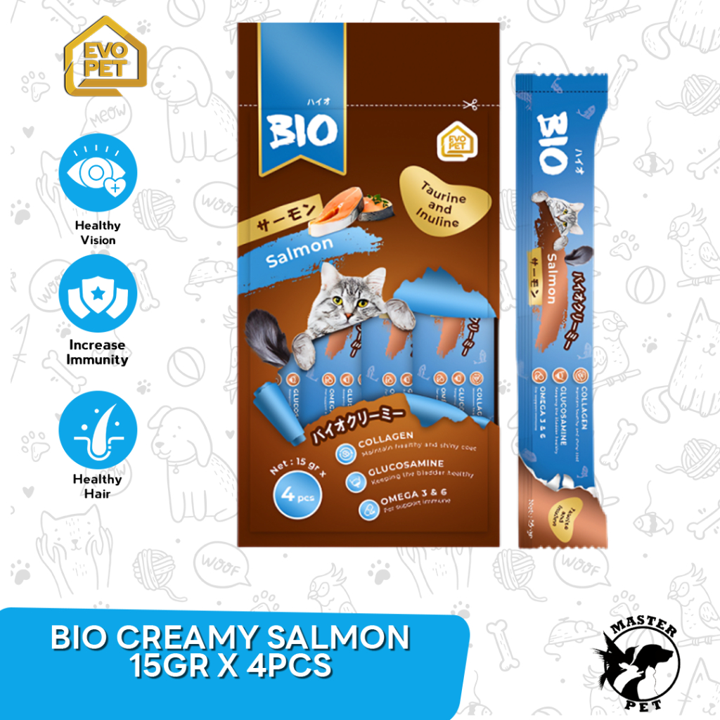 Bio Creamy Treats Cat Snacks 60 Gr | Shopee Malaysia