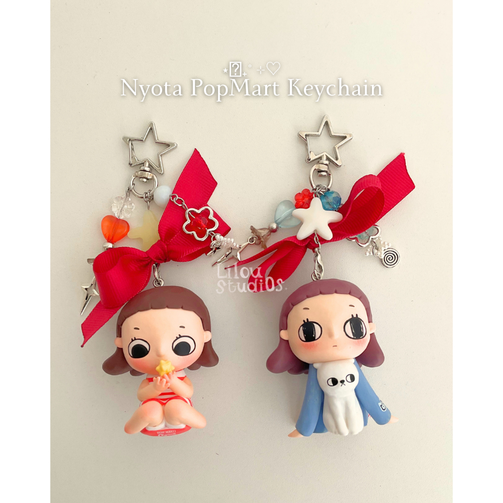 Liloustudi0s // Popmart Keychain Nyota Fluffy Life Daze and Lost Star ...