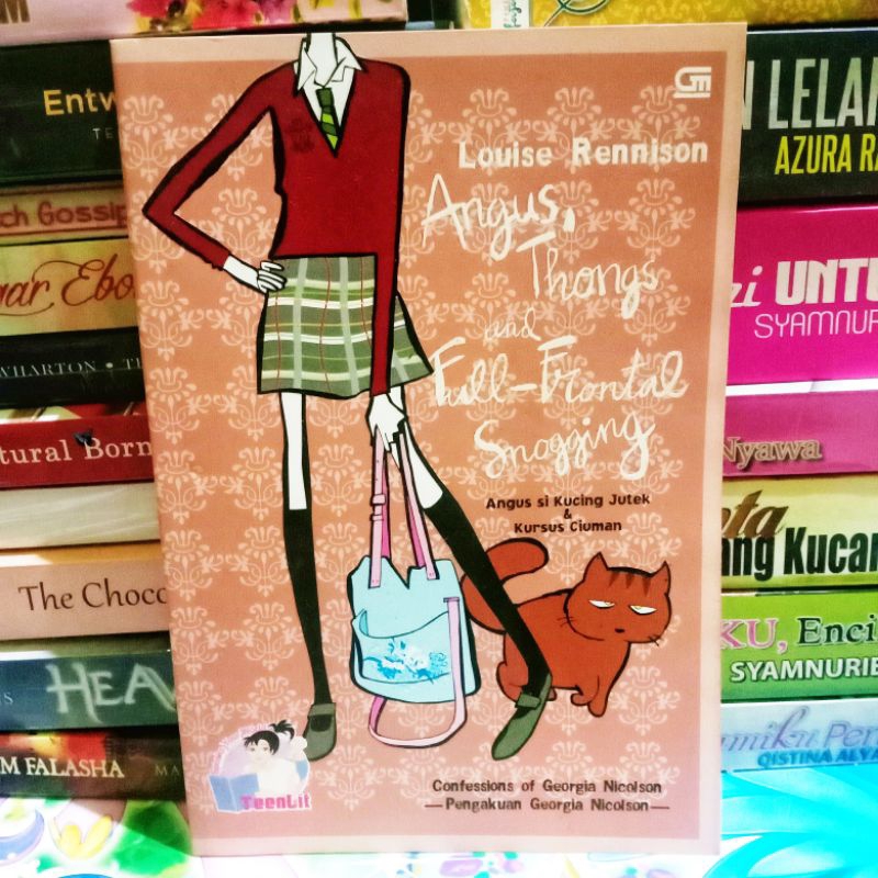 Novel FOR ANGUS THE JUTEK CAT &: CIUMAN COURSE (ORIGINAL) | Shopee Malaysia