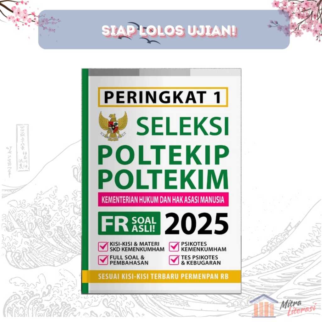 Book Rank 1 of KEMENKUMHAM POLTEKIP POLTEKIM 2025 - KEDINASAN Book 2025 ...