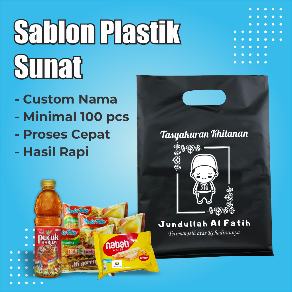 (Contains 100pcs) Custom Circumcision Plastic Screen Printing ...