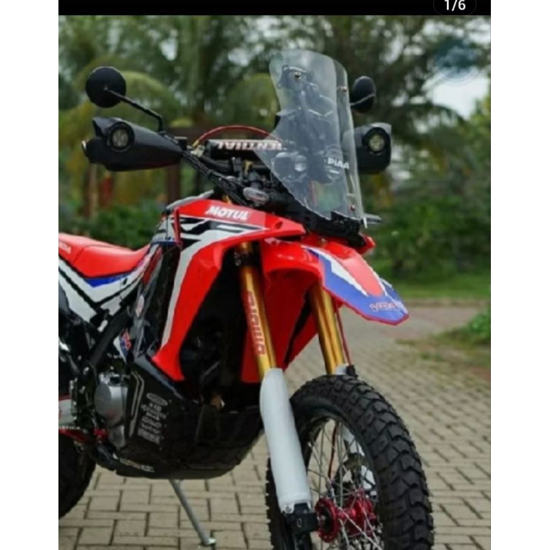 Honda CRF 250relly model custom windshield visor | Shopee Malaysia