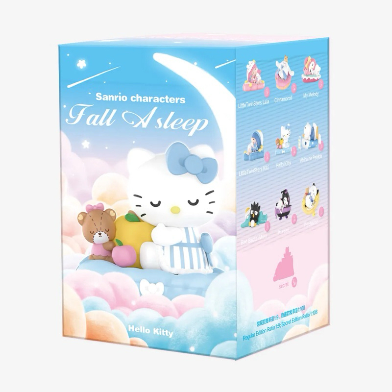 Sanrio Characters Fall Asleep series Blind Box POP MART | Shopee Malaysia