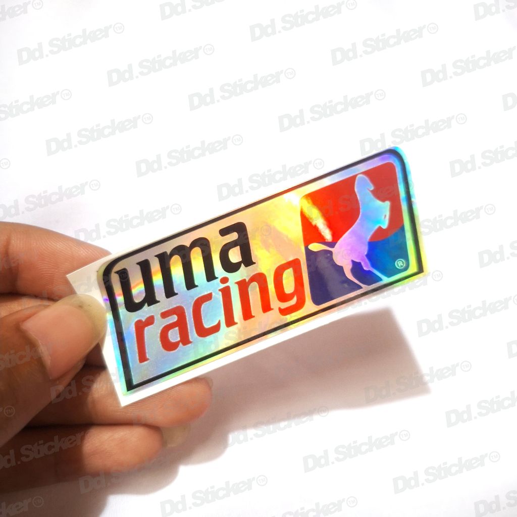Uma RACING sticker (vinyl sticker) | Shopee Malaysia