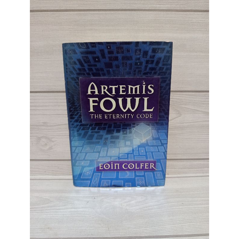 English Novel artemis fowl the eternity code by Eoin colfer | Shopee ...